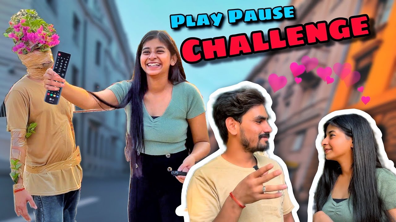Pause Challenge with Ariya ️| Robin Vlogs - YouTube