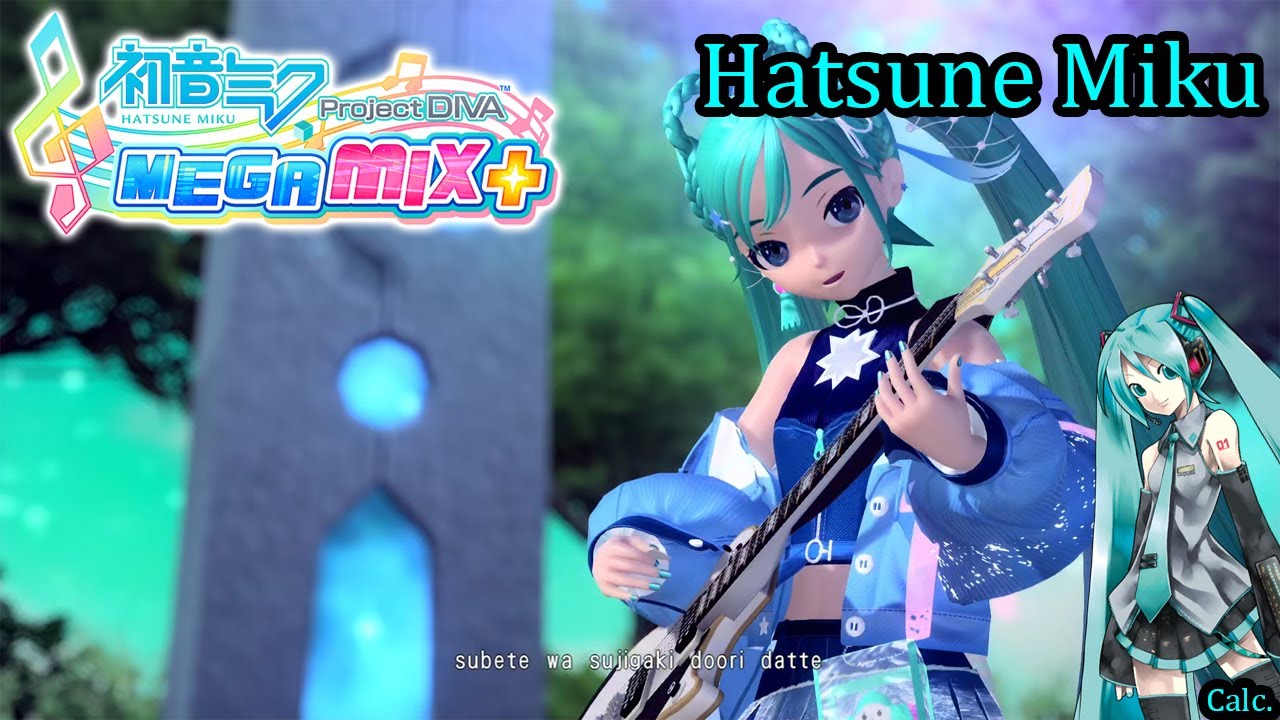 Project Diva Mega Mix+- Hatsune Miku- Calc. (HD) - YouTube