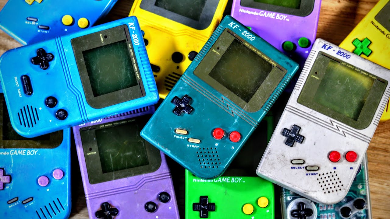 Unboxing RARE GameBoy Clones from China - YouTube