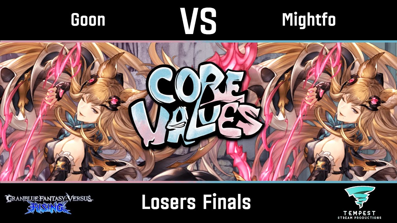 Goon (Player 1) vs Mightfo (Player 2) - GBVSR Losers Finals - CORE ...