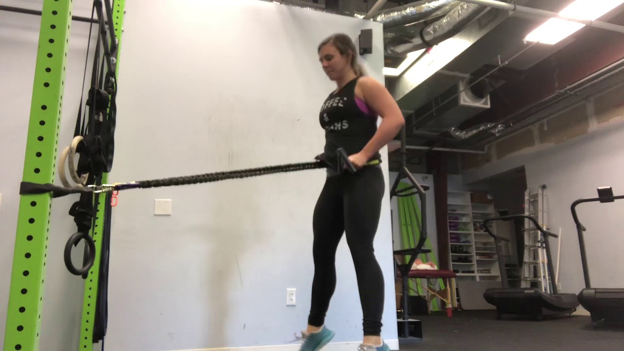 Double leg jump sign rotational band - YouTube