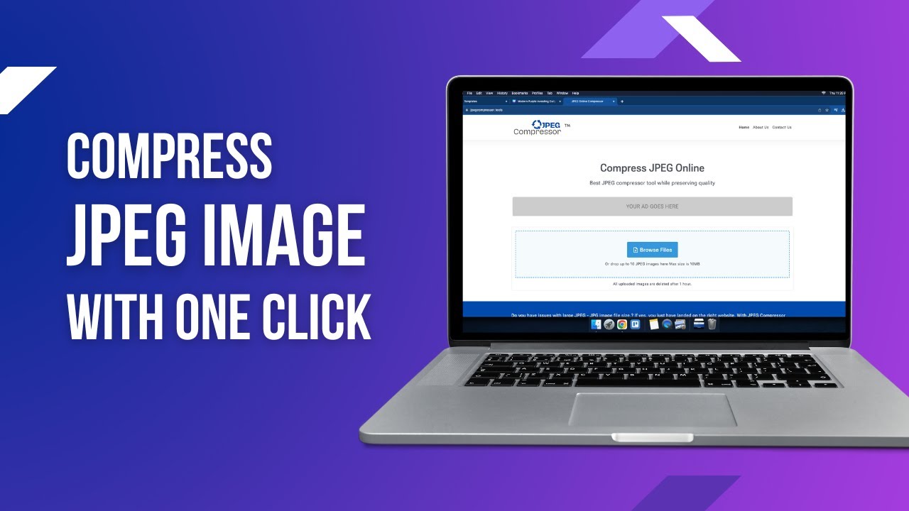 JPEG / JPG Image Compressor Online Free - YouTube