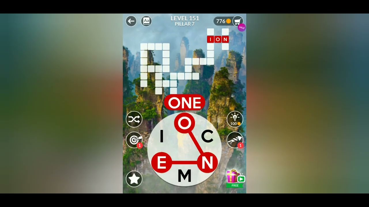 Wordscapes | Pillar 7 | Level 151 - BluishCandy5584 - YouTube