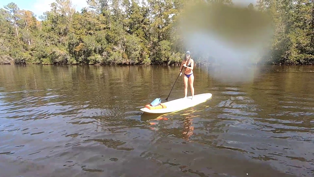 Black Water Paddleboarding - YouTube