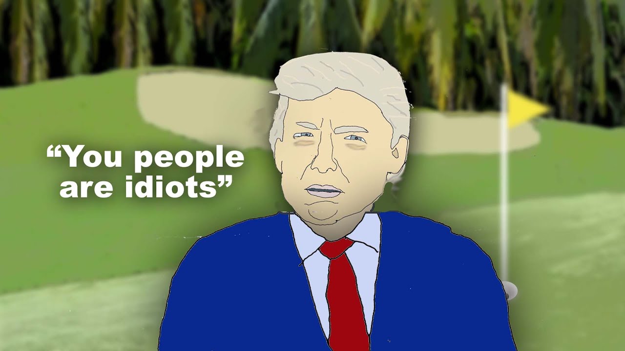 Trump's Monkey-News Media Bias/Funny Color Cartoon Comics - YouTube
