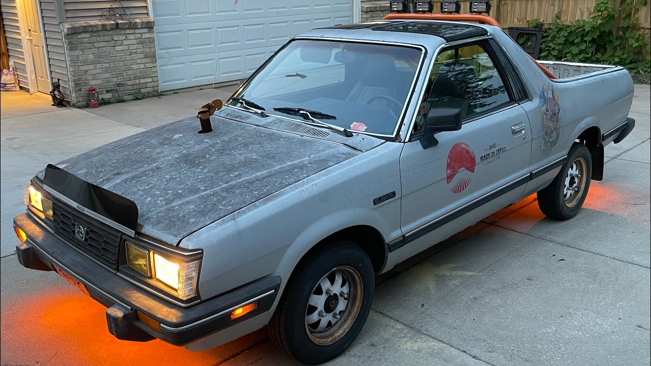 1987 Subaru Brat Modifications - YouTube