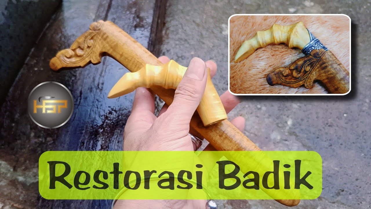 Restorasi badik Bugis - Sudah keren tapi mau bikin lebih keren lagi dan ...