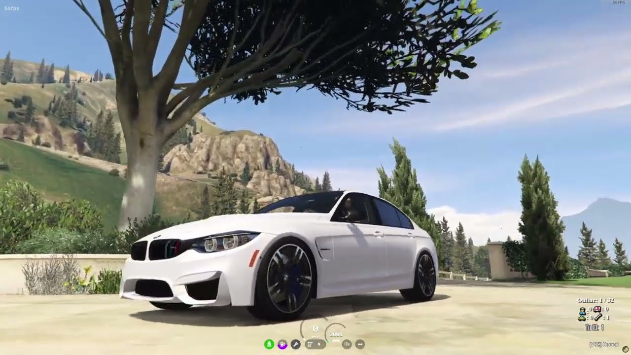 BMW M3 F80 GAMEPLAY GTA5 | REAL SOUND MOD | SONIDO REAL | FIVEM ...