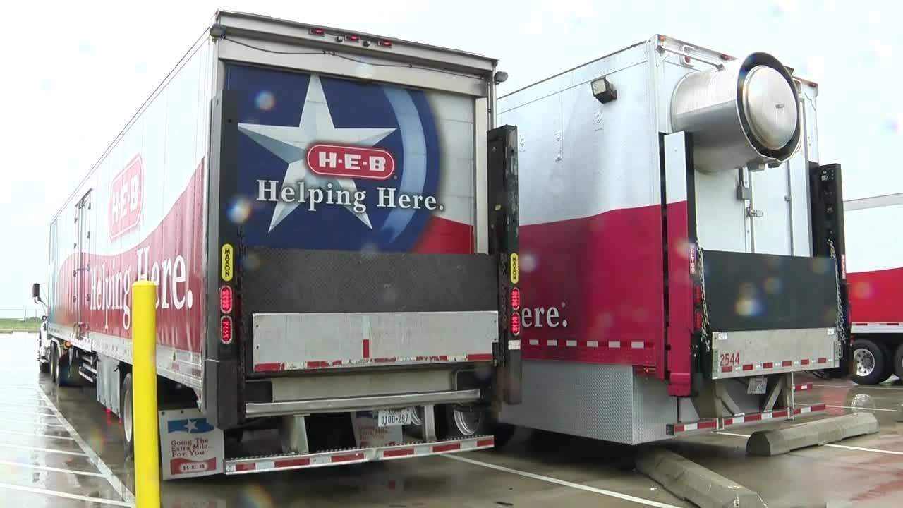 VIDEO: H-E-B sends trucks, supplies to help aid victims of Hurricane ...