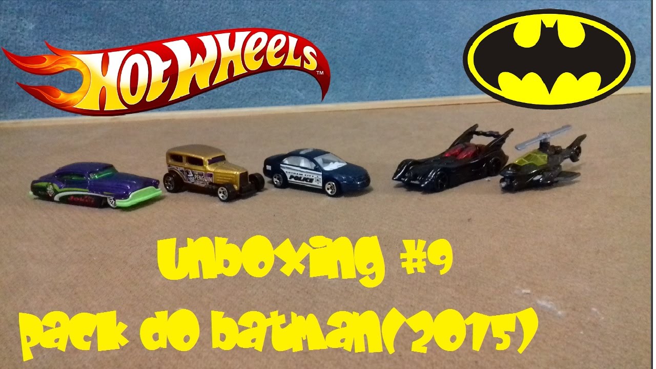 Unboxing # 9 batman five pack (2015) pt br - YouTube