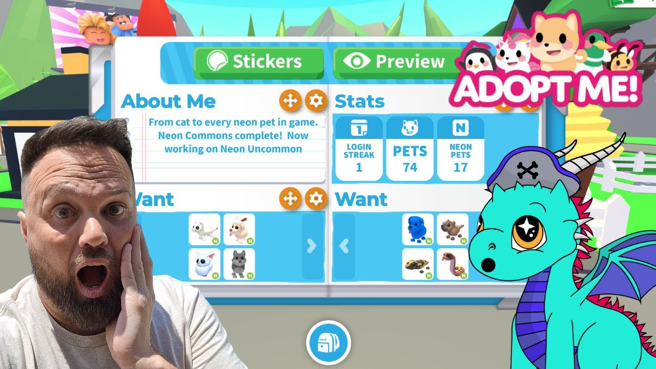 From Cat to Every Neon Pet in *Adopt Me* Week 8 Tame Kitty Bat - YouTube