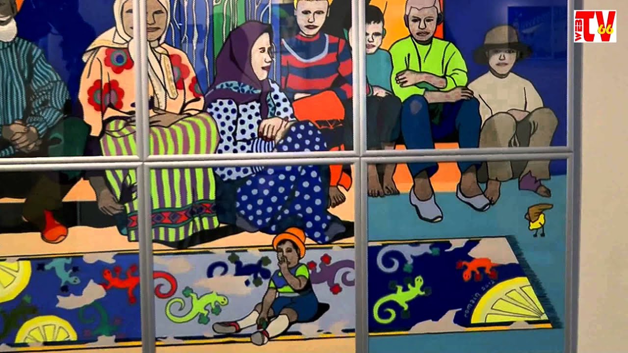 Interview Exposition peintre Romain BURGY Galerie Marianne Argeles-sur ...