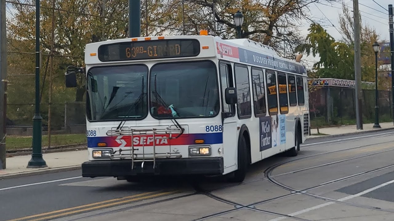 SEPTA 2005 New Flyer D40LF #8088 Route 15 - YouTube