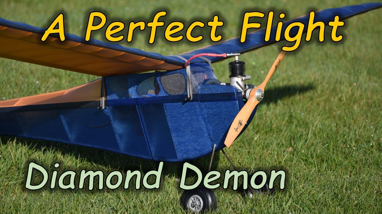 Perfect Landing, Great Flight - 49" Vintage Diamond Demon - YouTube