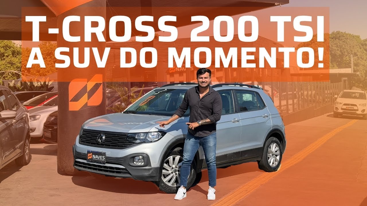 T-Cross 200 TSI 2022 — O SUV Volkswagen que une conforto, desempenho e ...