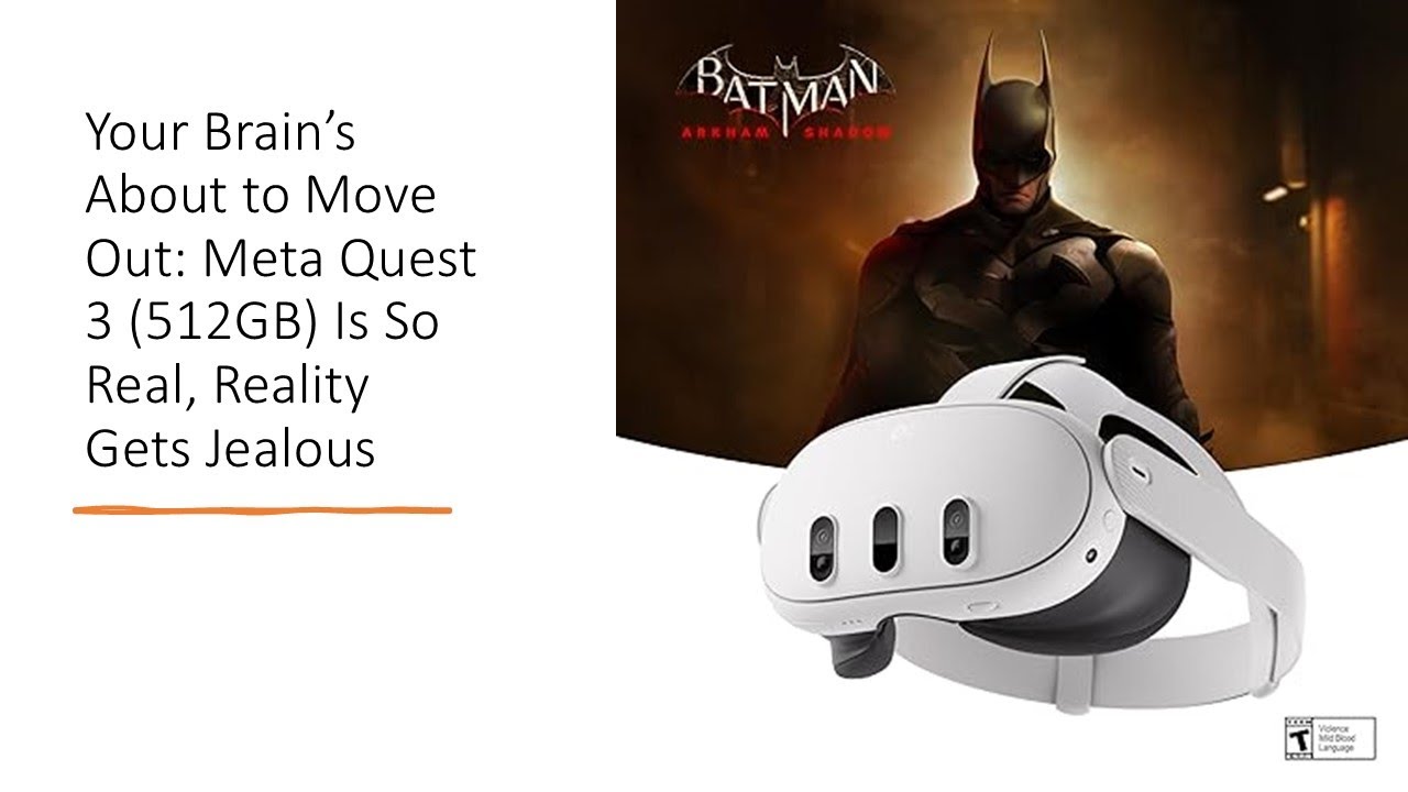 Your Brain’s About to Move Out: Meta Quest 3 (512GB) Is So Real ...