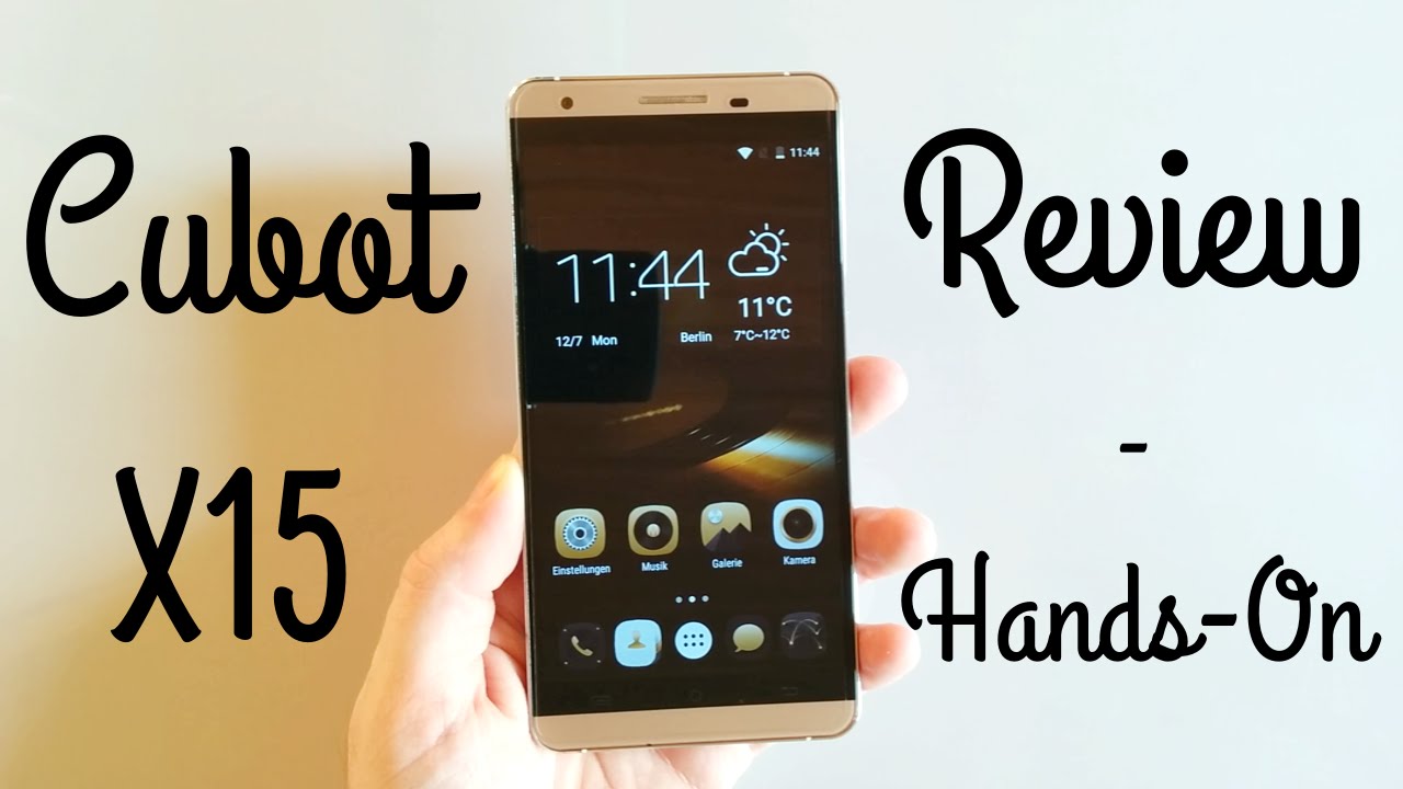 Cubot X15 Smartphone - Test | Review | Hands-On - YouTube