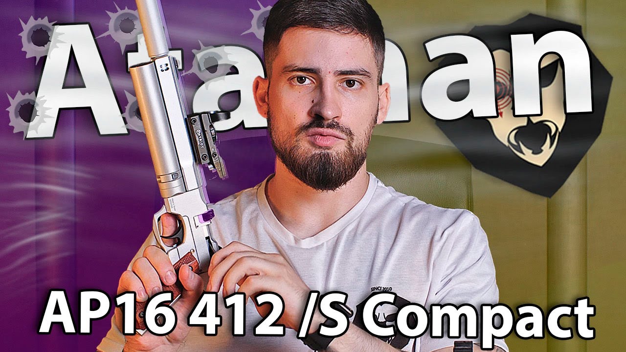 PCP пистолет Ataman AP16 412 /S Compact (Металл, 4.5 мм) видео обзор ...
