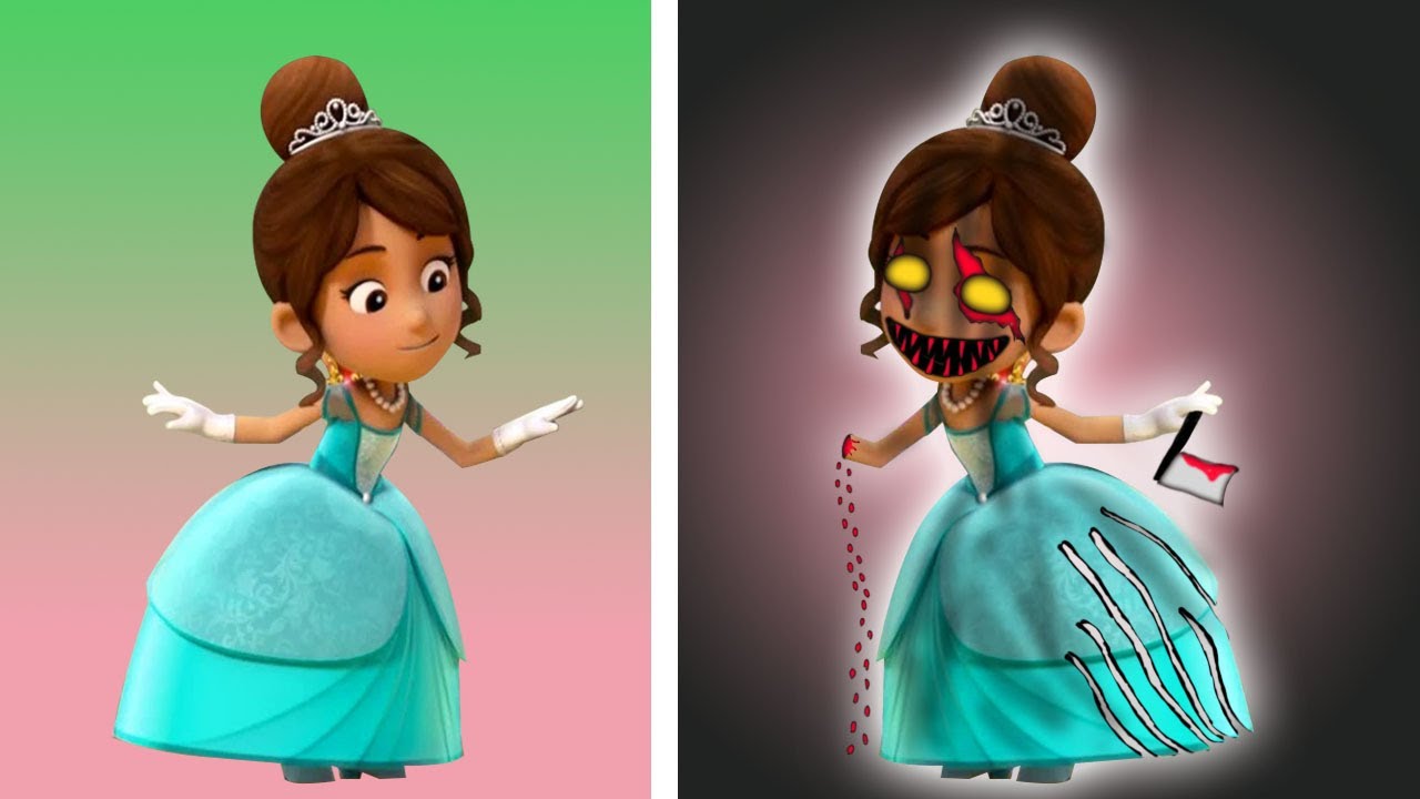 PAW PATROL Princess of Barkingburg As Horror Mode - YouTube