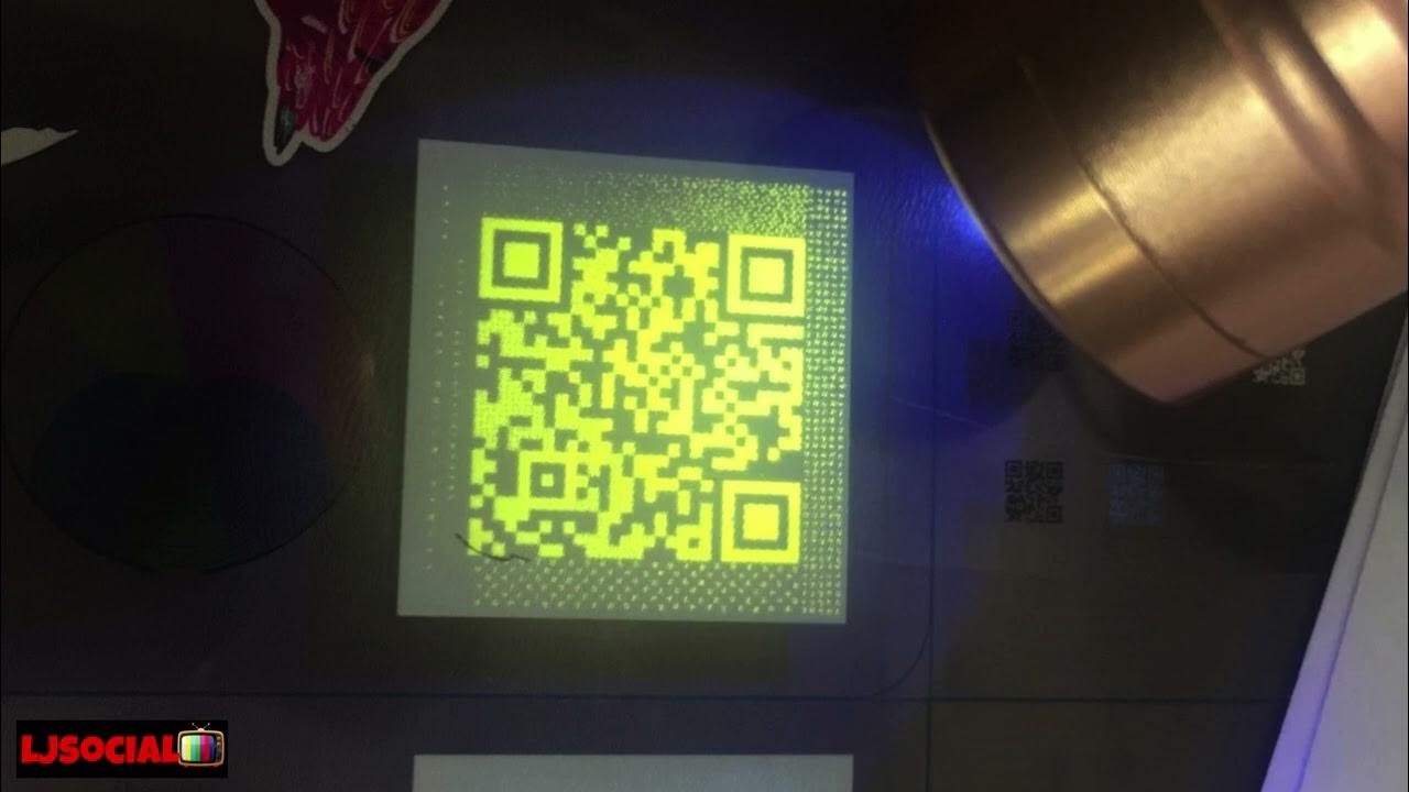 Invisible QR Codes:"Invisible Tracking Revolution: MIT's BrightMarker Technology" - YouTube