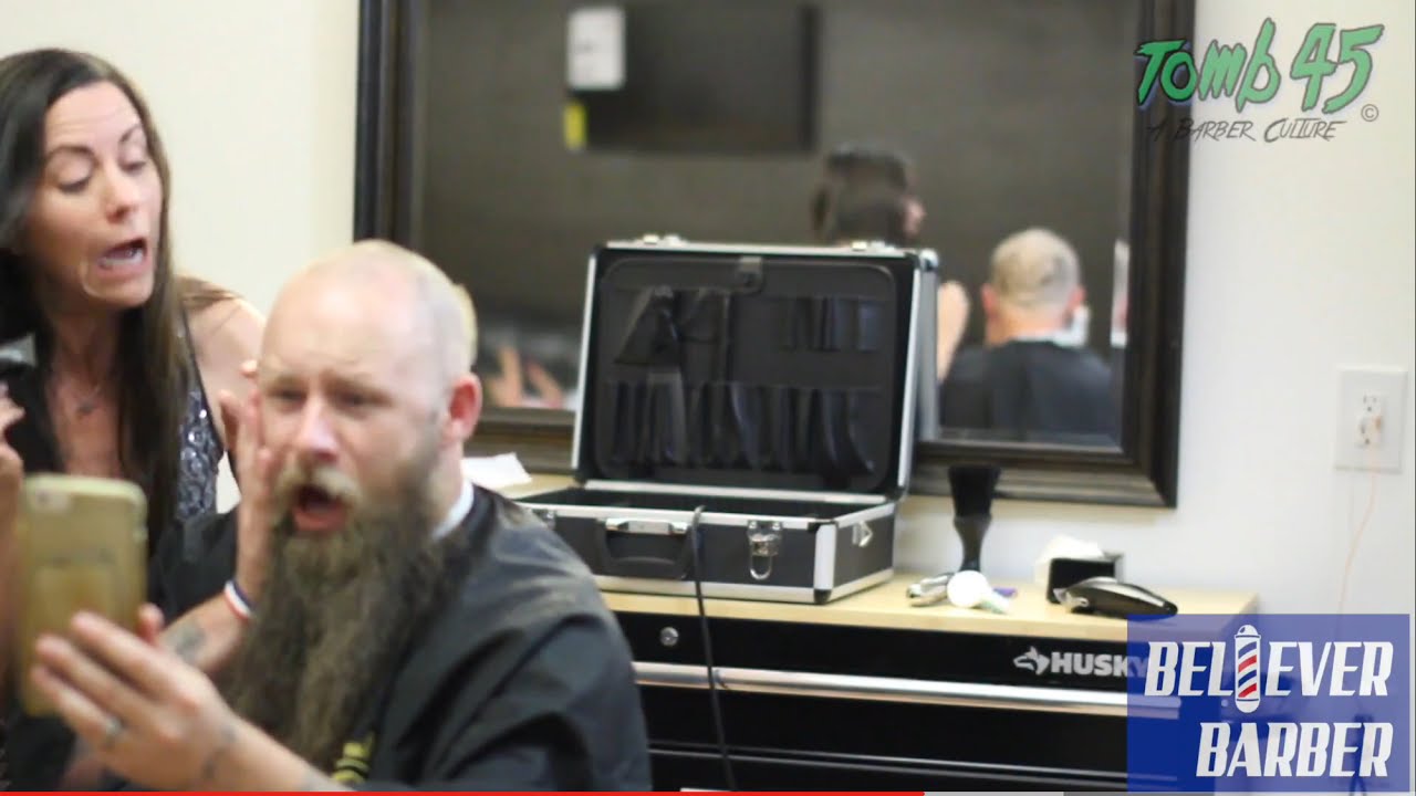 Barber Journey: Wifey Haircut Challenge!!! / Design Haircut - YouTube