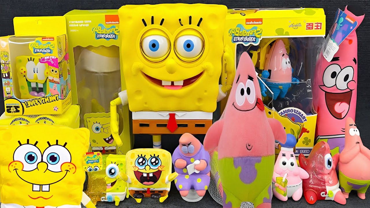 Ultimate SpongeBob SquarePants Toy Collection Unboxing 2026 | Giant ...
