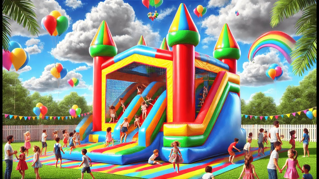 🎉 causeair Big Inflatable Bounce House with GFCI Blower | Best Huge ...