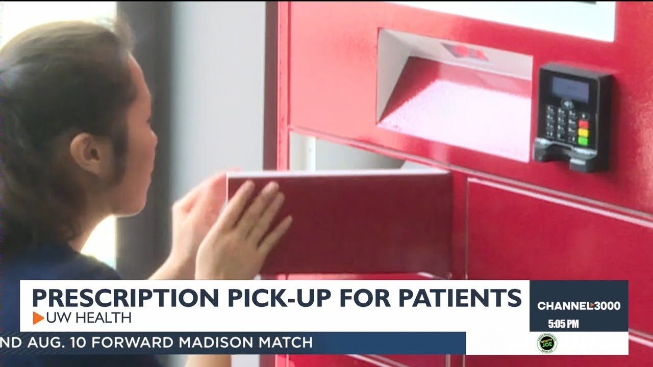 Prescription pick-up for patients at UW Health - YouTube