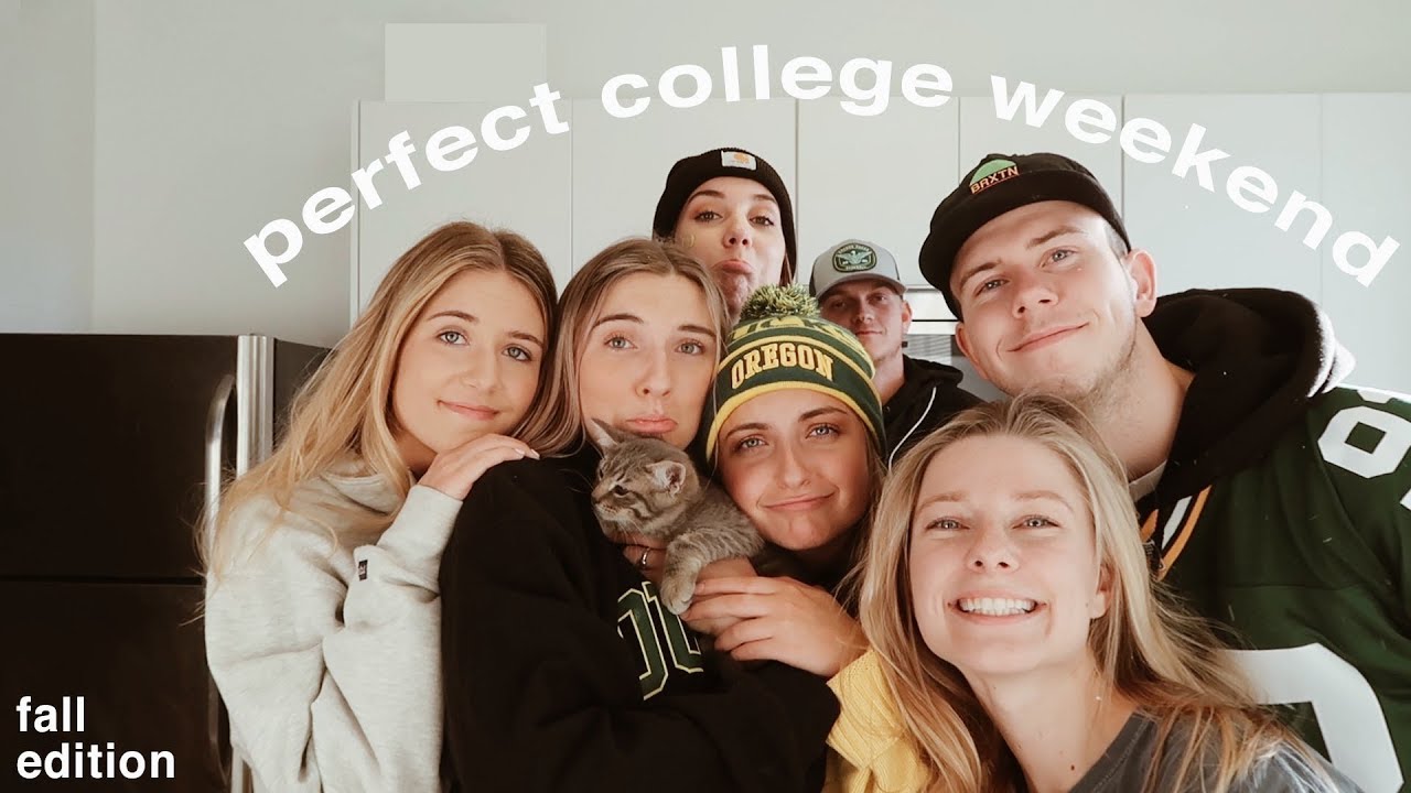 fall weekend at college | university of oregon - YouTube