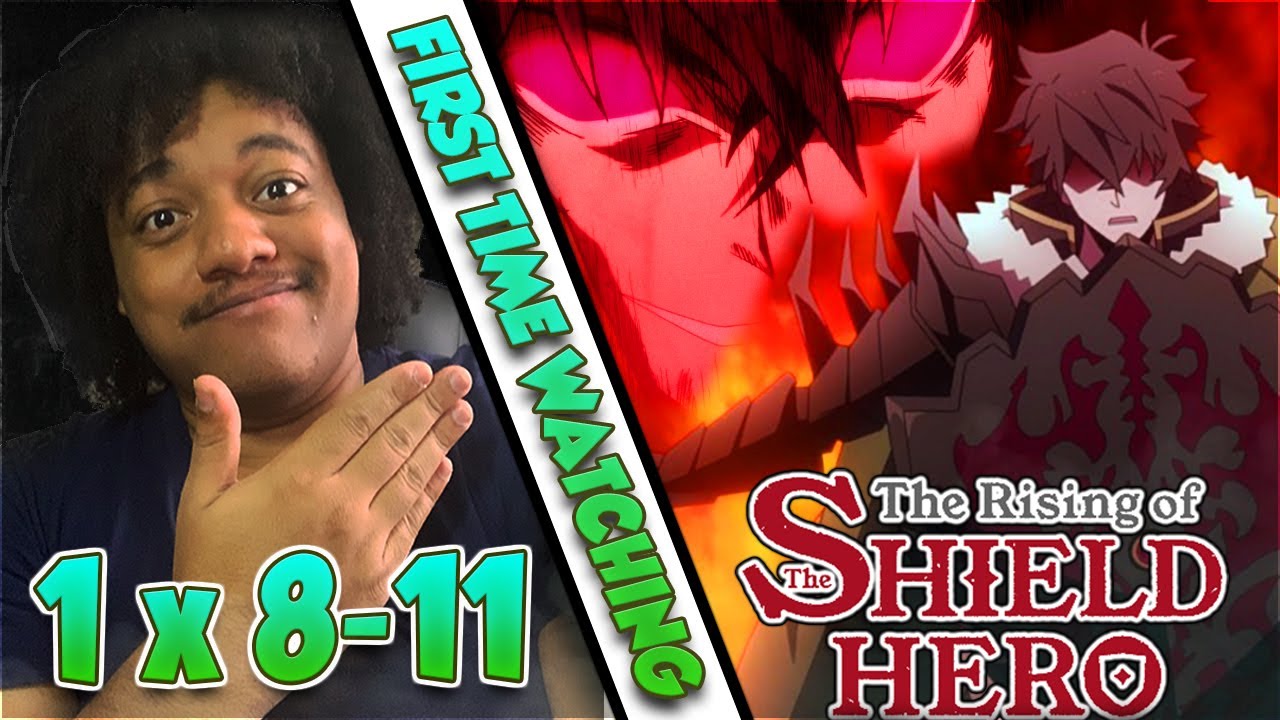 Rising of The Shield Hero | 1x8-11 | RAGE SHIELD IS OP! | Reaction ...