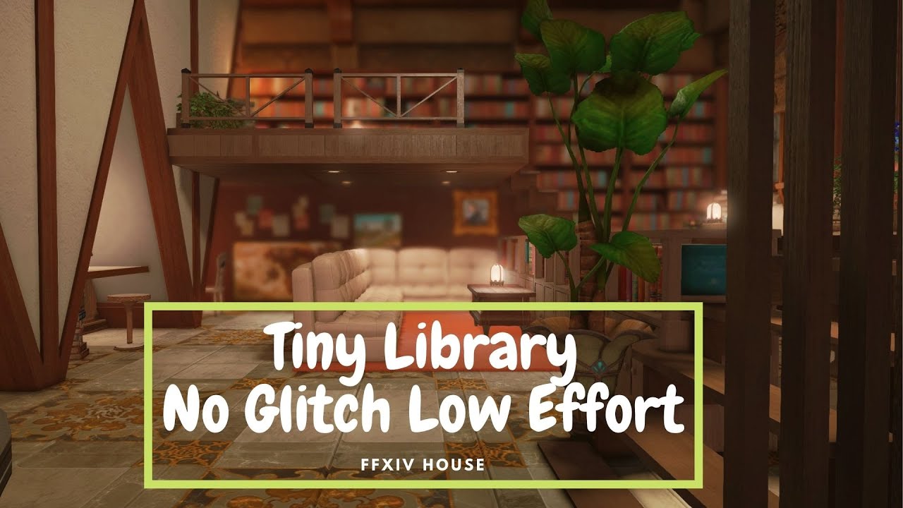 [FFXIV] Decoration without glitch CAN LOOK GOOD - Tiny Library - Goblet ...