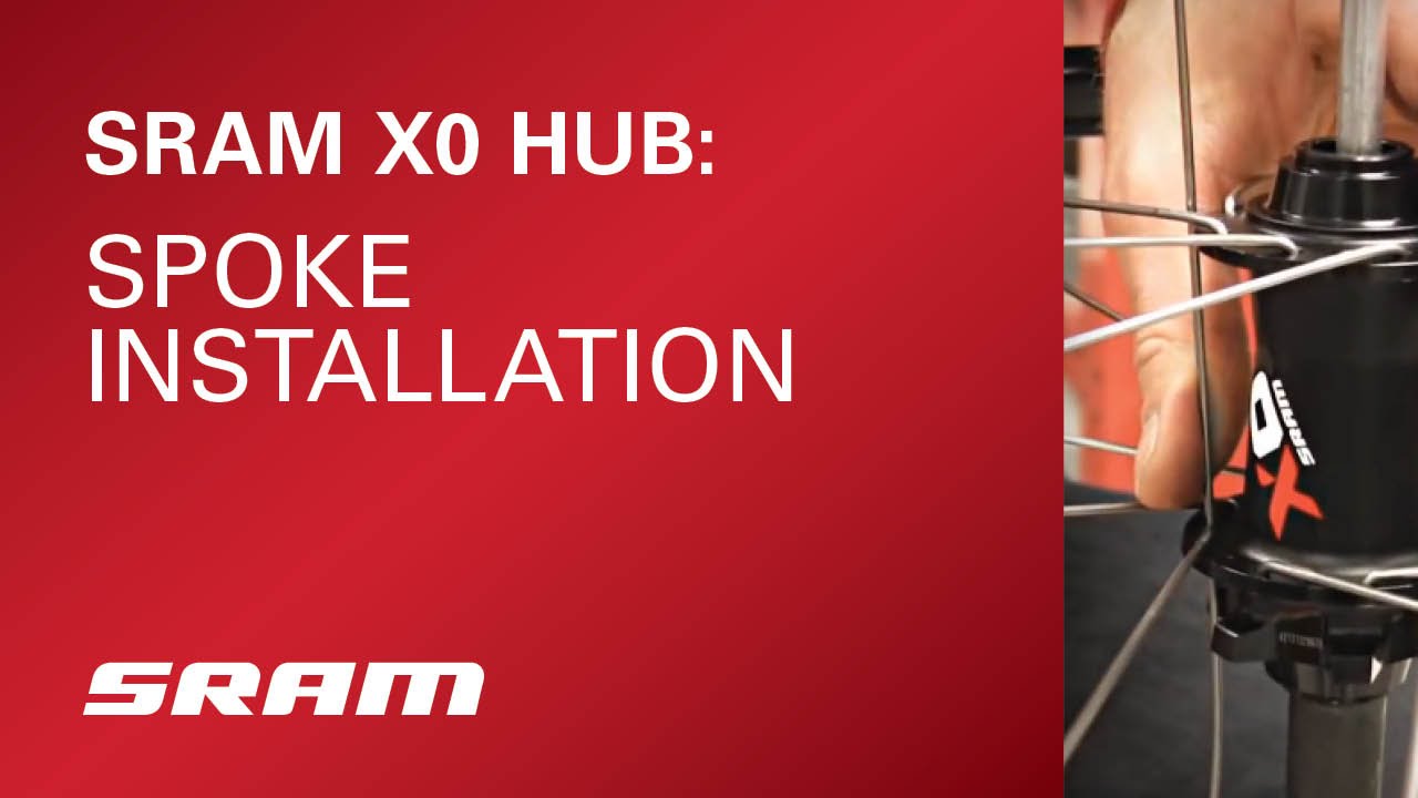 SRAM X0 Hub Spoke Installation - YouTube
