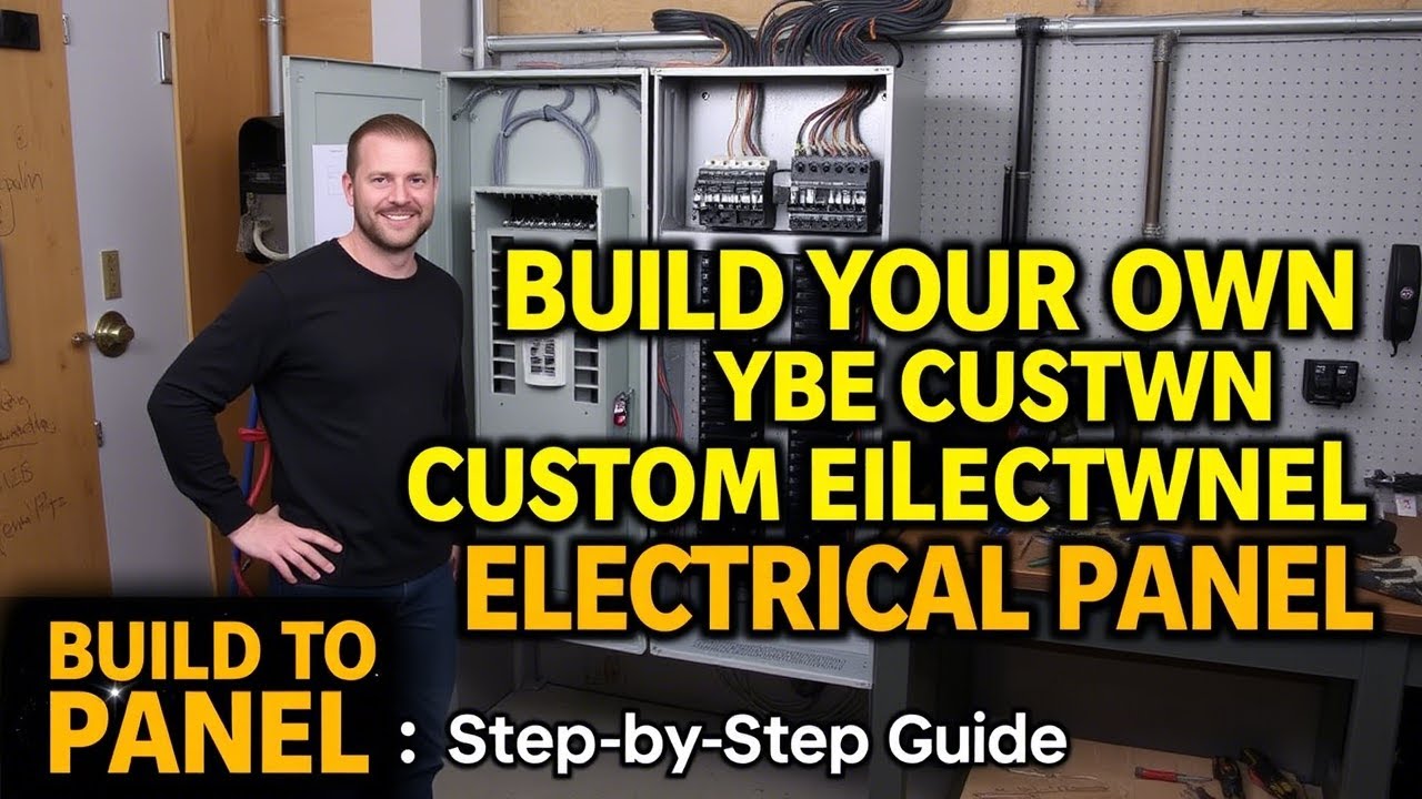 How to Build a Custom Electrical Panel | Step-by-Step DIY Guide for ...