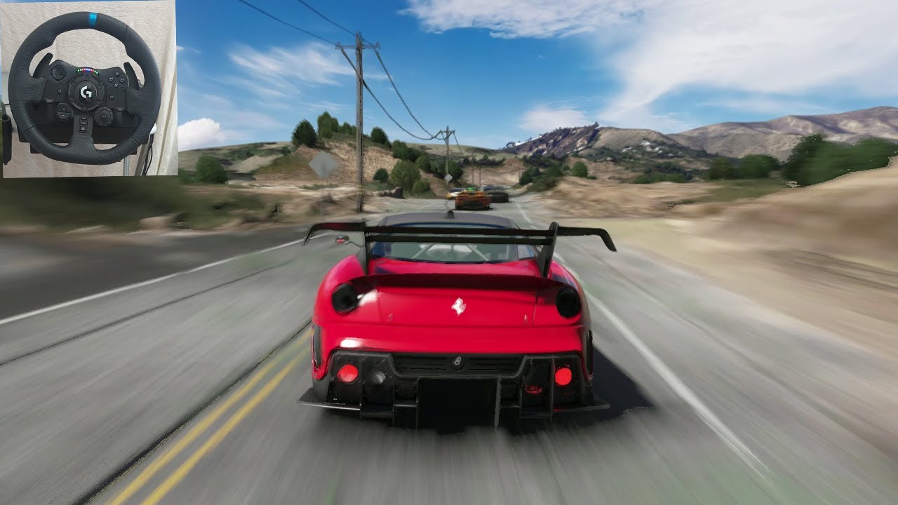 Ferrari 599XX Evo Assetto Corsa Logitech G923 - YouTube
