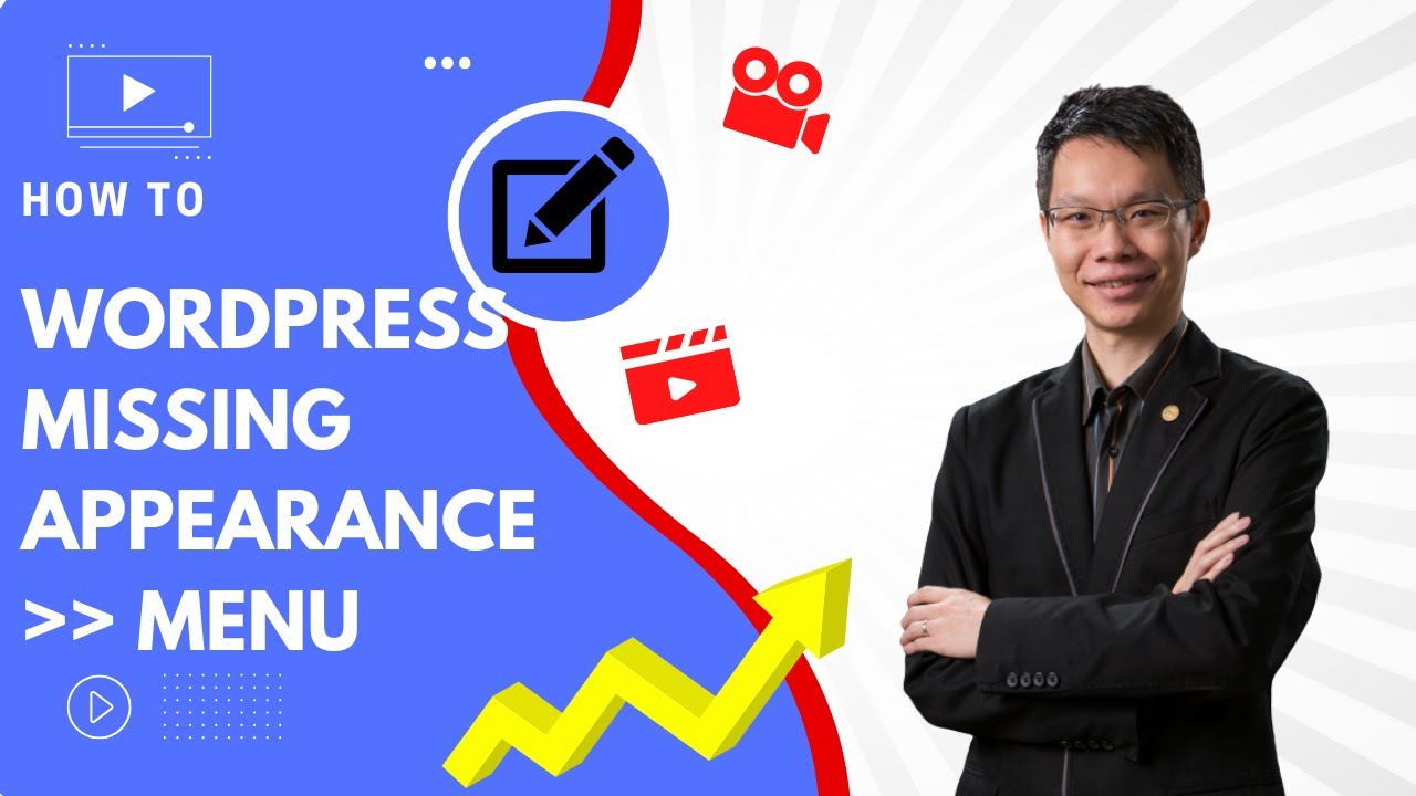 WordPress Missing Appearance - Menu? Learn Why It happens! - YouTube