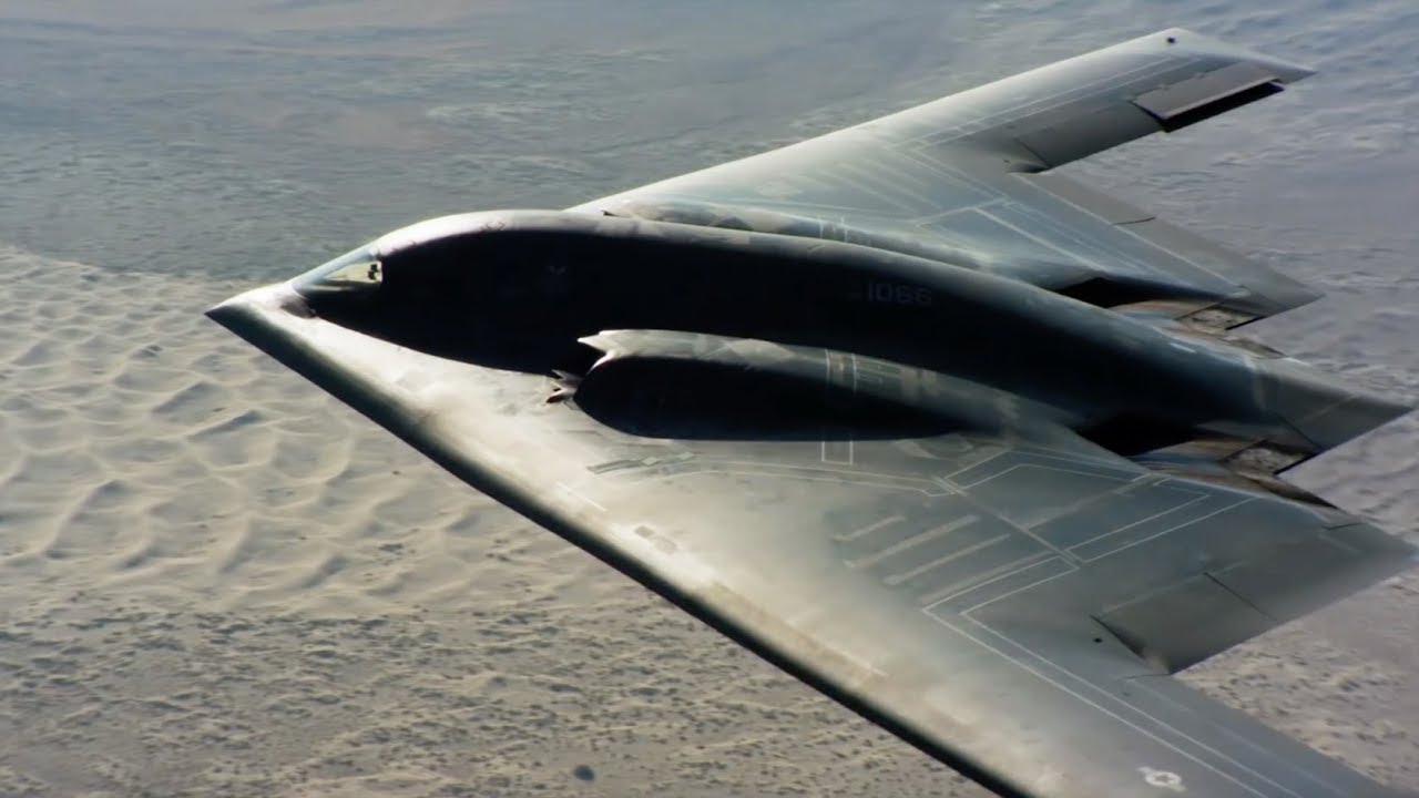 Northrop Grumman Stealth B-2 Bomber in Flight 4k High Resolution - YouTube