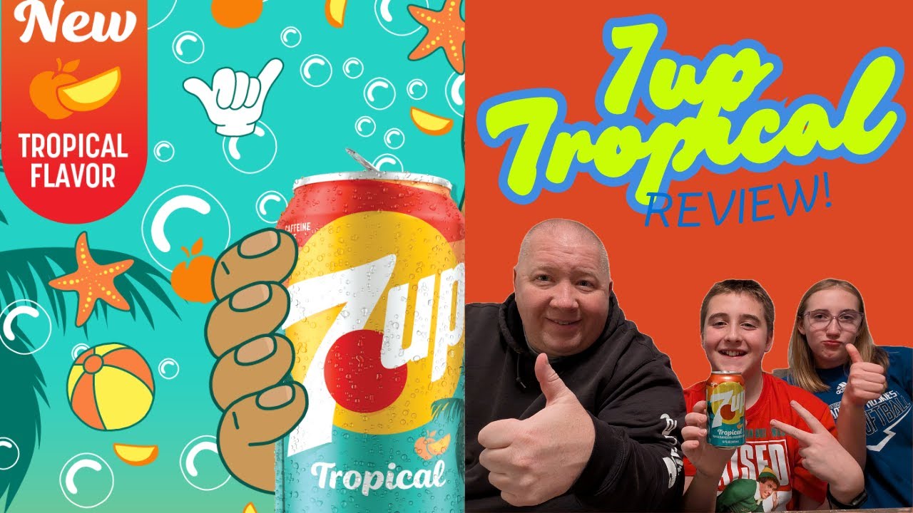 Taste Test! Reviewing 7UP Tropical - YouTube