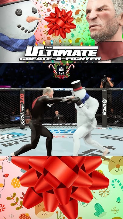Ebenezer Scrooge Vs. Frosty The Snowman; WHO WILL WIN? #eaufc #ufc5 # ...