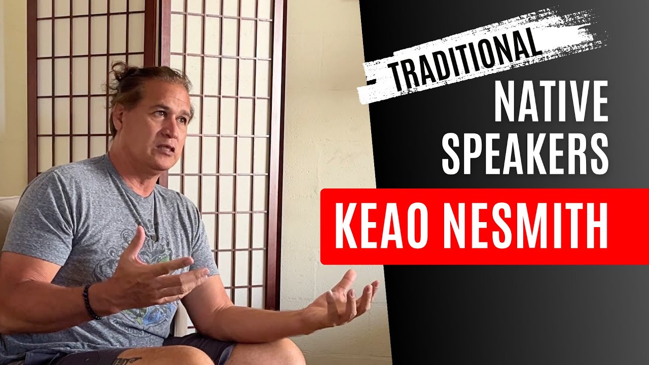 Talking Hawaiian Language with Dr. Keao NeSmith, PhD - YouTube