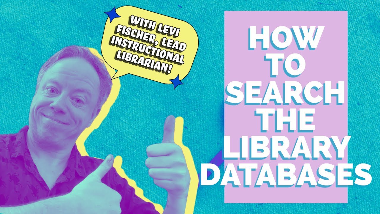 FRCC - Searching the Library Databases - YouTube