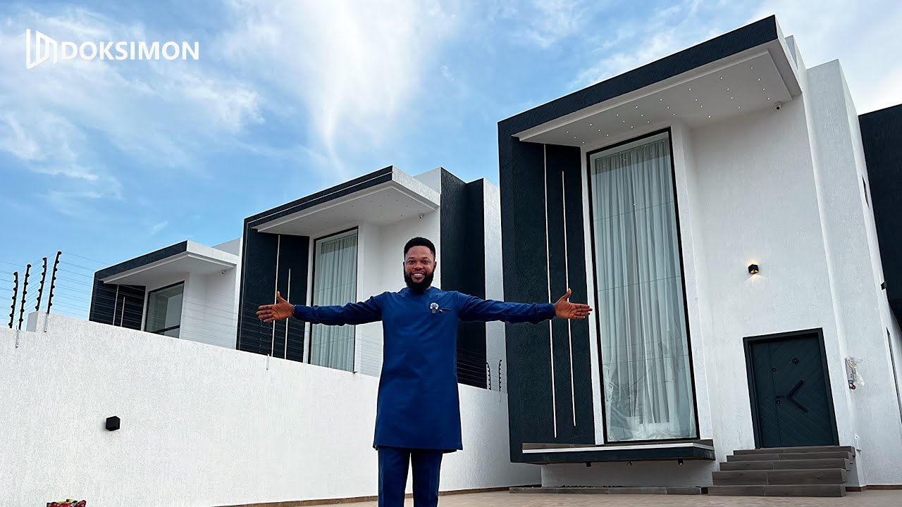 This Modern 4 Bedroom House in Accra Will Blow You Mind 🇬🇭 - YouTube