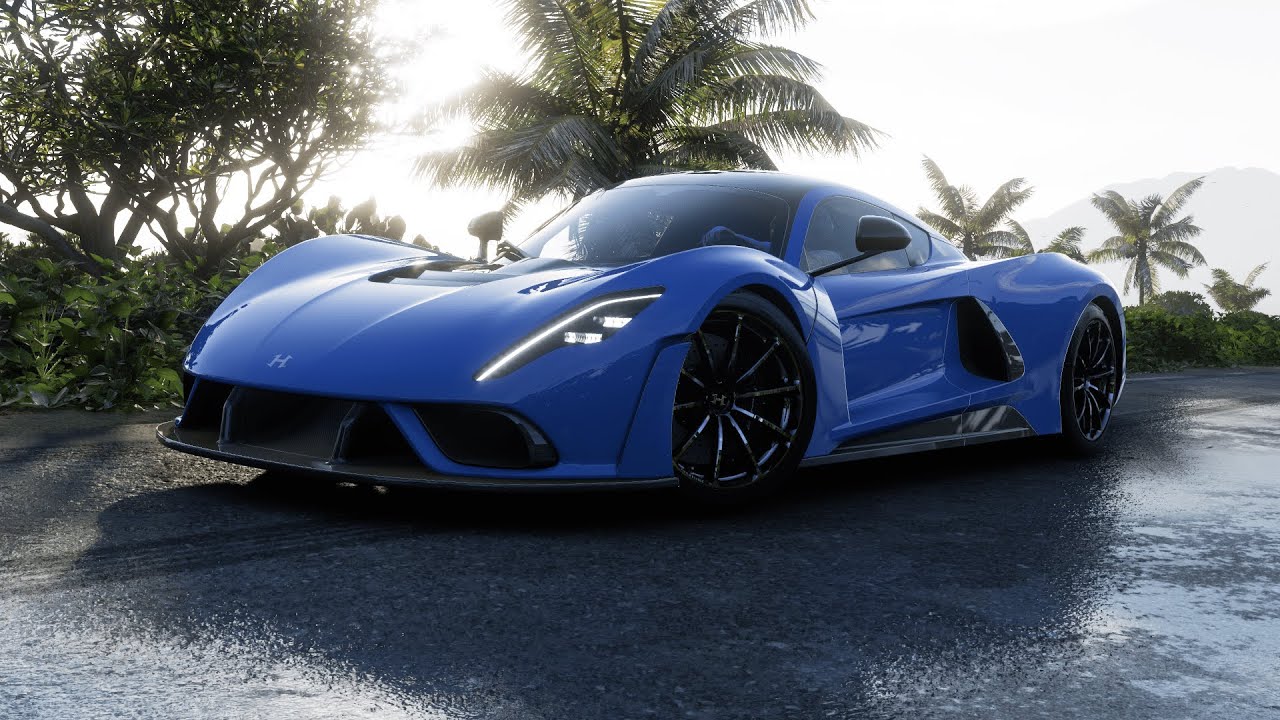 Forza Horizon 5 | Hennessey Venom F5 | Thrustmaster T128 Gameplay - YouTube