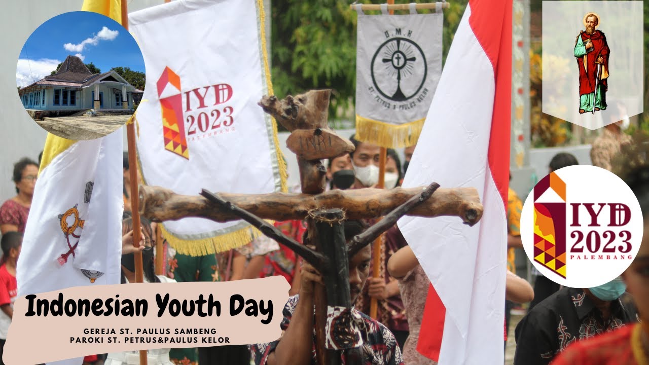 Penerimaan Salib IYD (Indonesian Youth Day) 2023 | Gereja Santo Paulus ...