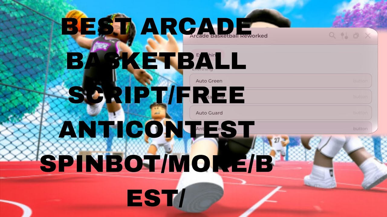 FREE BASKETBALL SCRIPT (Auto Guard, Spinbot, Anticontest) - YouTube