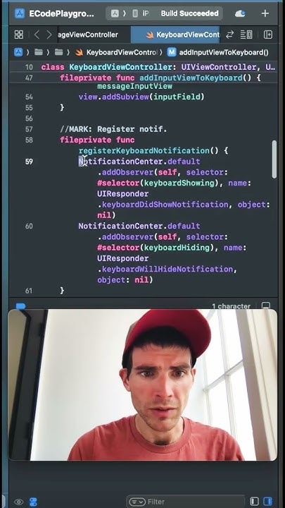 UIKit - UITextView inputAccessoryView #coding #software #code #programming #ios #shorts #short ...
