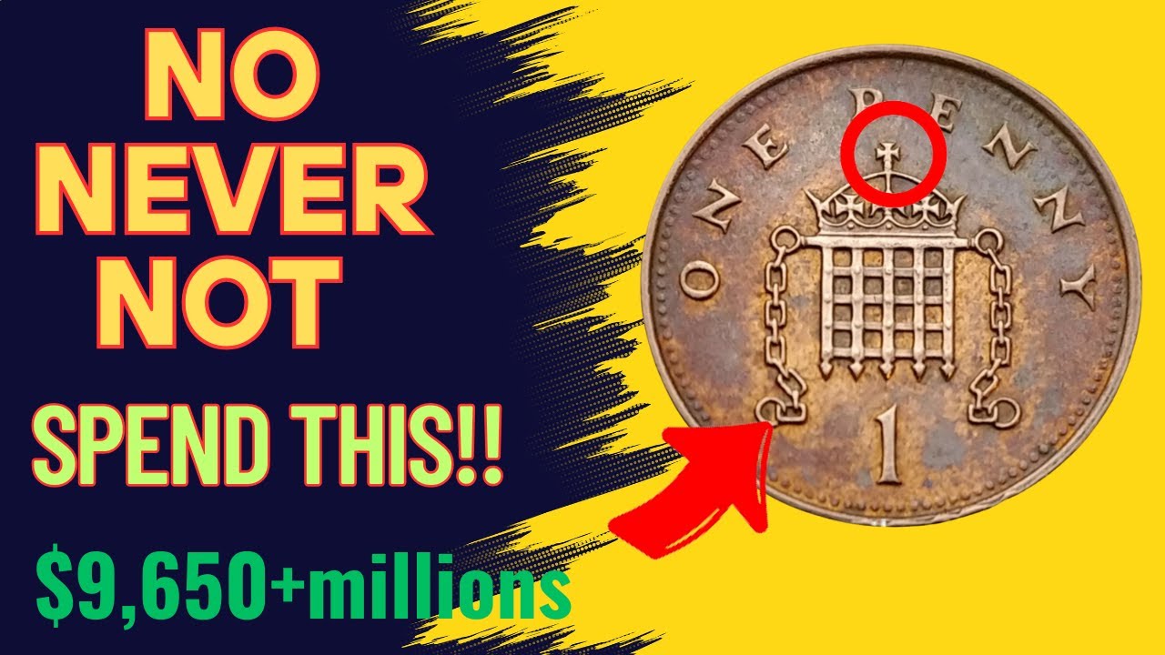 UK 1 Penny 1993 most Valuable UK 1 penny 1998 coins worth lot of money ...