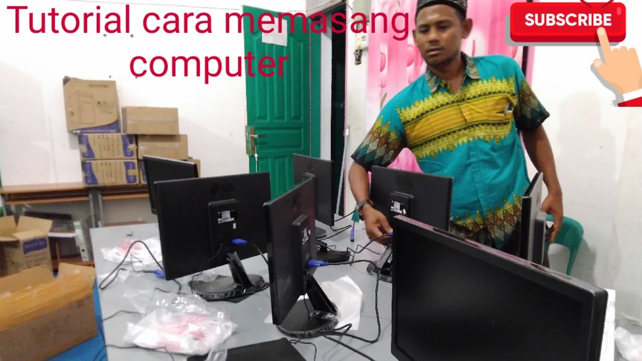 CARA MEMASANG COMPUTER - YouTube