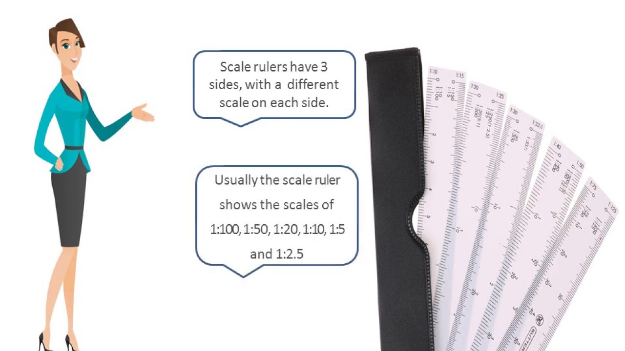 HOW TO READ A SCALE RULER - A & D INTERIORS - PART 10 - YouTube