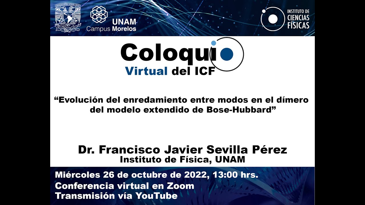 Coloquio ICF 2022 - Dr. Francisco Javier Sevilla Pérez, Instituto de ...
