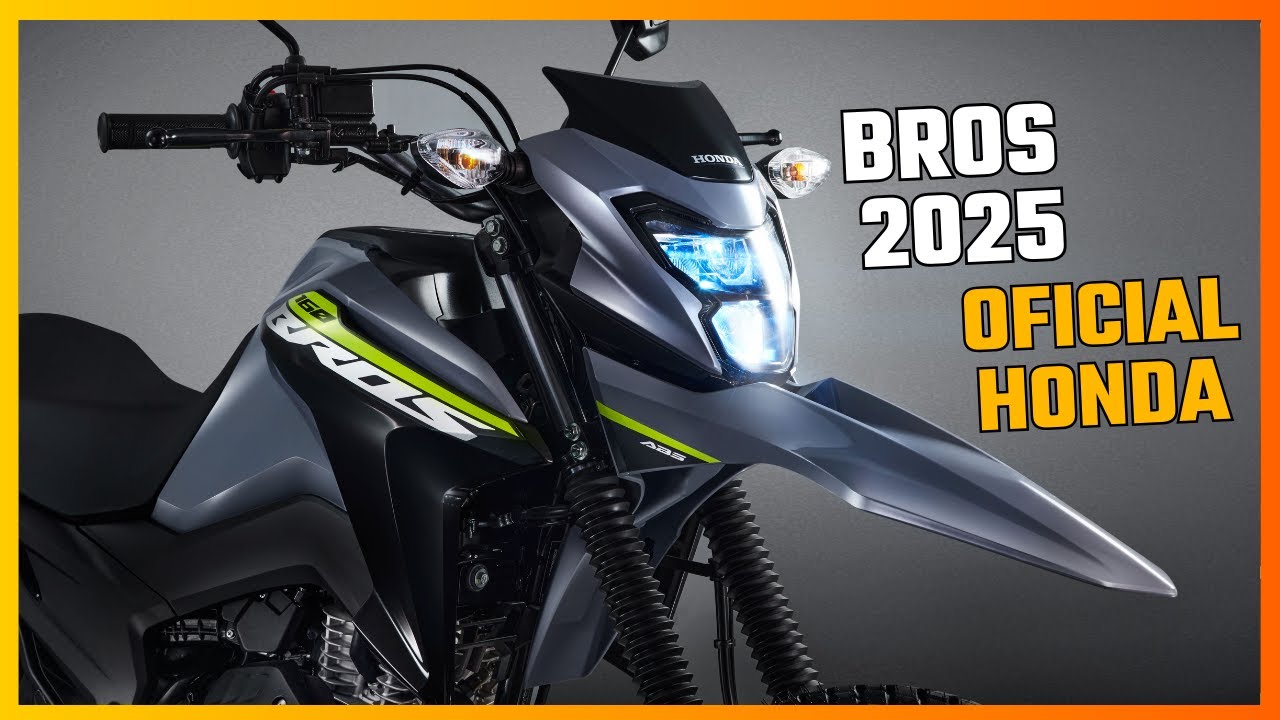 Bros 160 2025: lançamento oficial HONDA - preços, ABS, motor - YouTube